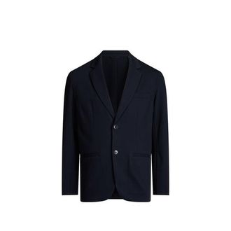 A|X Armani Exchange Veste de costume en coton m&eacute;lang&eacute;