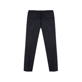 Maison Labiche Pantalon ray&eacute; en laine m&eacute;lang&eacute;e