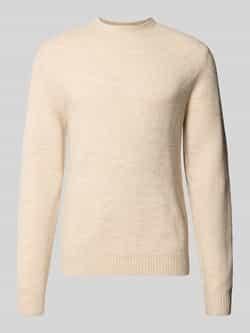Mc Neal Regular Fit Strickpullover mit gerippten Abschl&uuml;ssen