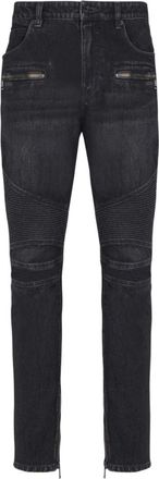 Balmain Homme, Jeans, Noir, Taille: W32 Jeans Biker