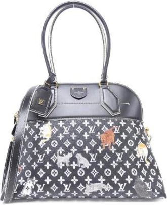Louis Vuitton Pre-owned Alma Souple Monogram Catogram Sac bandouli&egrave;re - Femme - Pre-owned - Noir - Taille: ONE Size