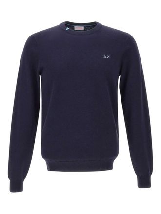 Sun 68 pull à encolure ronde - Bleu