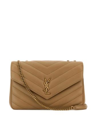 Saint Laurent sac port&eacute; &eacute;paule Lou Lou matelass&eacute; - Tons neutres