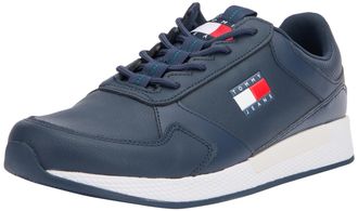 Tommy Jeans Herren Runner Sneaker Schuhe, Blau (Twilight Navy), 44