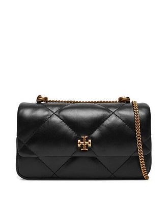 Tory Burch Tory Burch Handtasche Mini Kira Diamond Quilt Flap Bag 154710 Schwarz