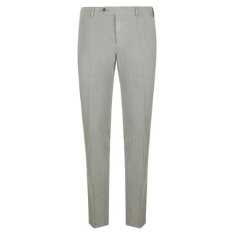 Pantaloni Torino Homme, Pantalons, Vert, Taille: 2XL Pantalon Slim en Coton et Lin