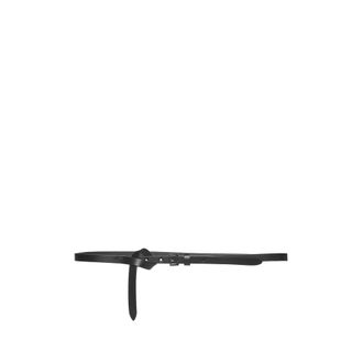 D4.0 Homme, Accessoires, Noir, Taille: 100 CM Double-Strap Leather Belt