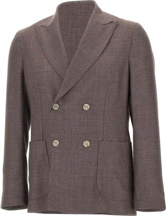 Barba Homme, Vestes, Brun, Taille: 2XL EasyJ Blazer
