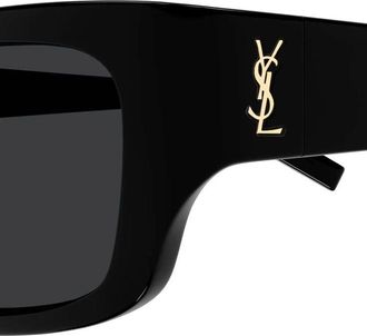 Saint Laurent Eyewear SLM182JAZZ Sunglasses - Black