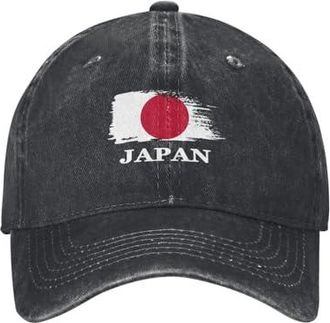 Generic Casquettes Sports,Brossez Le Drapeau Japonais Japonais,Mode Casquette De Camionneur Classic Anti-Soleil Cap pour Activités Sport Outdoor