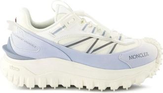 Moncler Femme, Chaussures, Bleu, Taille: 40 EU Flat Chaussures