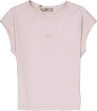 Herno Femme, Tops, Rose, Taille: 40 FR T-shirt graphique en coton