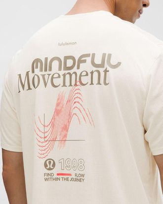 lululemon T-Shirt Mile Maker Graphic pour Hommes - Taille XL