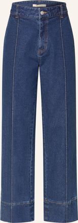 Barbour Wide Leg Jeans blau