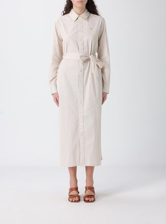 Polo Ralph Lauren Robe POLO RALPH LAUREN Femme couleur Blanc