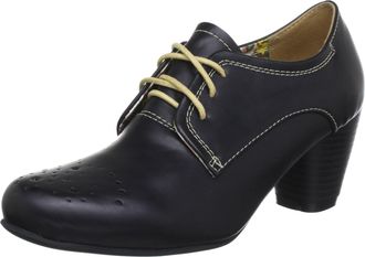 Andrea Conti 0595320, Damen Schnürhalbschuhe, Schwarz (schwarz 002), EU 41