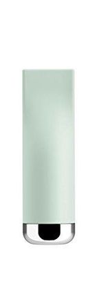 Alessi ABGR01 LGR Pizzico Salzstreuer - Silikon, hellgr&uuml;n und Edelstahl 18/10 gl&auml;nzend poliert