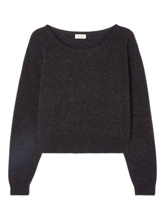 American Vintage Raxow Pullover mit U-Boot-Ausschnitt - Grau