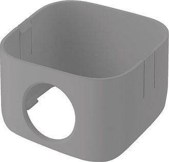Zwilling FRESH & SAVE CUBE Cover für Box Größe S, Schutz vor Sonnenlicht, Füllstandanzeige, BPA-freier Kunststoff, Farbe Grau