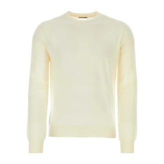 Jil Sander Maglione - - Knitwear - Herren - Wei&szlig; - XL