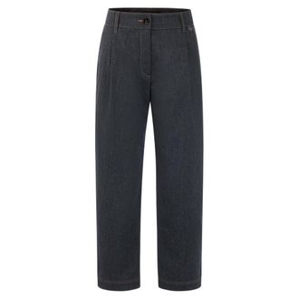 Marc Cain Wels Weite Hose - - Trousers - Damen - Blau - S