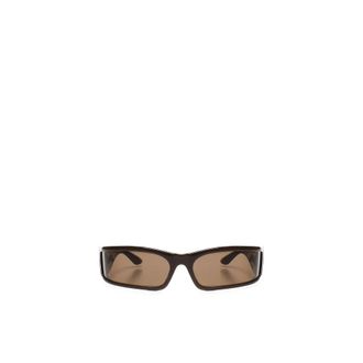 Balenciaga Rechteckige Sonnenbrille - - Accessories - Herren - Braun - ONE SIZE