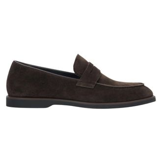 Estro & Luminara Homme, Chaussures, Brun, Taille: 44 EU Velour Mocassins