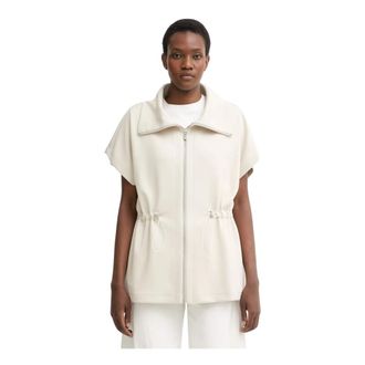 Joseph Ribkoff Femme, Vestes, Beige, Taille: 36 FR Veste boxy en jersey de plong&eacute;e avec cordon de serrage &agrave; la taille