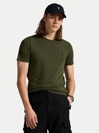 Polo Ralph Lauren T-Shirt 710671438180 Grün Custom Slim Fit