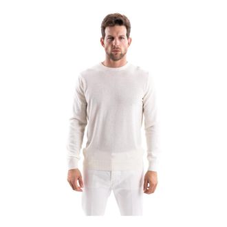 Bastille Pull-Manpanna - - Knitwear - Herren - Wei&szlig; - L