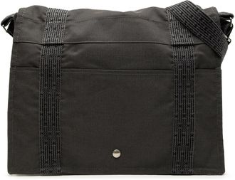 Herm&egrave;s Hobo Bags - Canvas Herline Besace MM - Gr. unisize - in Grau - f&uuml;r Damen