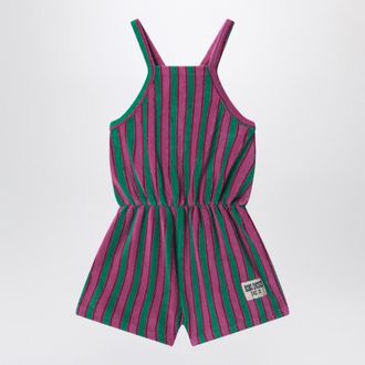 Bobo Choses striped terry jumpsuit