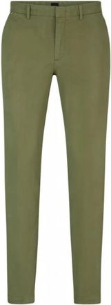 HUGO BOSS Homme, Pantalons, Vert, Taille: 4XL Kaito1 Slim-fit Chinos