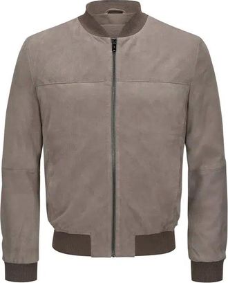 Milestone Herren Lederjacke braun