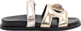 Kurt Geiger Femme, Chaussures, Jaune, Taille: 38 EU Eagle Cut Out Sandal