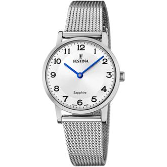Festina Sapphire 29mm Quartz - - Accessories - Damen - Grau - ONE SIZE