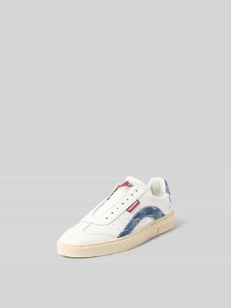 Dsquared2 Sneaker mit Kontrastbesatz aus Denim
