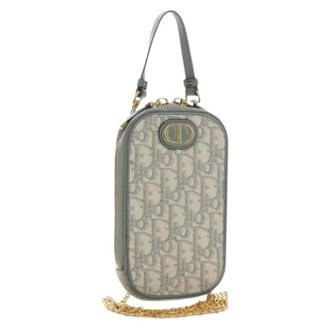 Dior Pre-owned Vintage Trotter Canvas Shoulder Bag - - Pre-owned - Damen - Grau - ONE SIZE