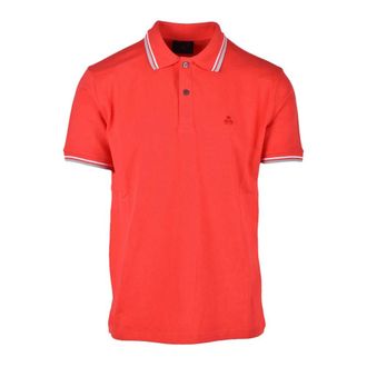 Peuterey Polo-Shirt aus Baumwolle Elasthan - - Tops - Herren - Rot - 2XL