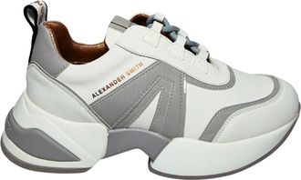 Alexander Smith Femme, Chaussures, Blanc, Taille: 36 EU sneaker Pelle