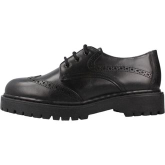 Geox Chaussures &agrave; lacets D Bleyze - Femme - Chaussures - Noir - Taille: 36 EU