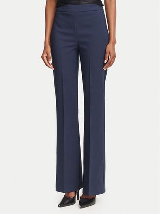 Rinascimento Rinascimento Stoffhose CFC0130135003 Dunkelblau Flare Fit