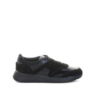 Santoni Homme, Chaussures, Noir, Taille: 41 1/2 EU Innova Baskets