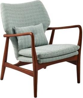 Pols Potten Fauteuil rembourré Peggy - Vert - Frêne