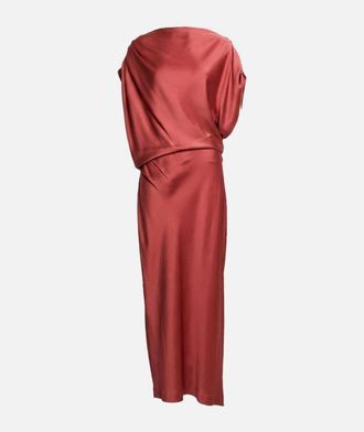 Hanita Femme, Robes, Brun, Taille: 36 FR Robe Mi-longue