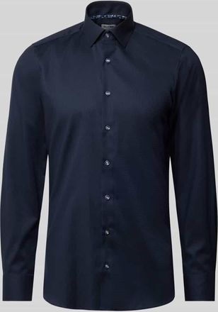 Olymp Level 5 Regular Fit Businesshemd aus Baumwolle-Mix mit Kentkragen