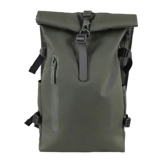 Rains Homme, Sacs, Vert, Taille: ONE Size Sac &agrave; dos Rolltop