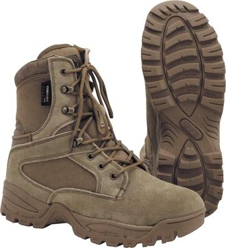 MFH Einsatzstiefel Mission mit Schnellverschluss (Coyote/41)