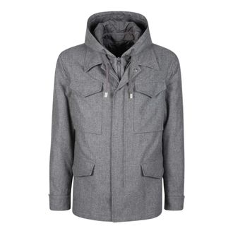 Eleventy Saharan Jacket - - Jackets - Herren - Grau - XL