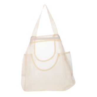 Cabilock Gro&szlig;er Wiederverwendbarer Mesh aufbewahrungsbeutel mit Haken Vielseitiger K&uuml;chen Bad Organizer f&uuml;r Kartoffeln Zwiebeln Obst und Gem&uuml;se Platzsparend un